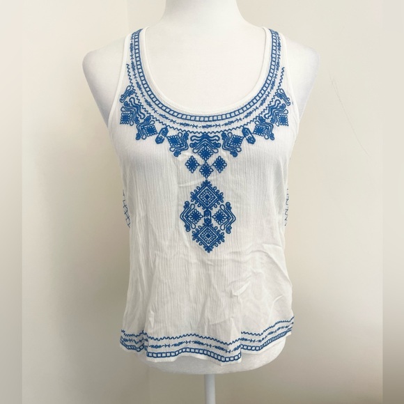 THML | Tops | Thml Embroidered Hilo Tank Top | Poshmark